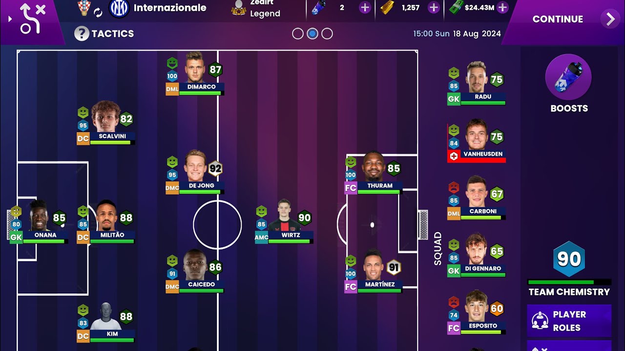 Best SM 24 Inter Milan Tactics! - YouTube