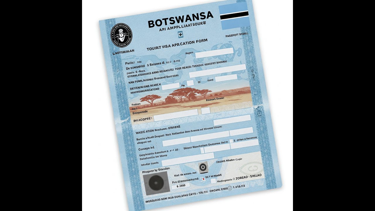 How to Apply for a Botswana Tourist Visa (Step-by-Step Guide) - YouTube