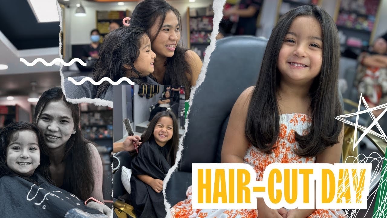 Ayanka and Anita get a haircut | Pamper Day | Growing with Ayanka - YouTube