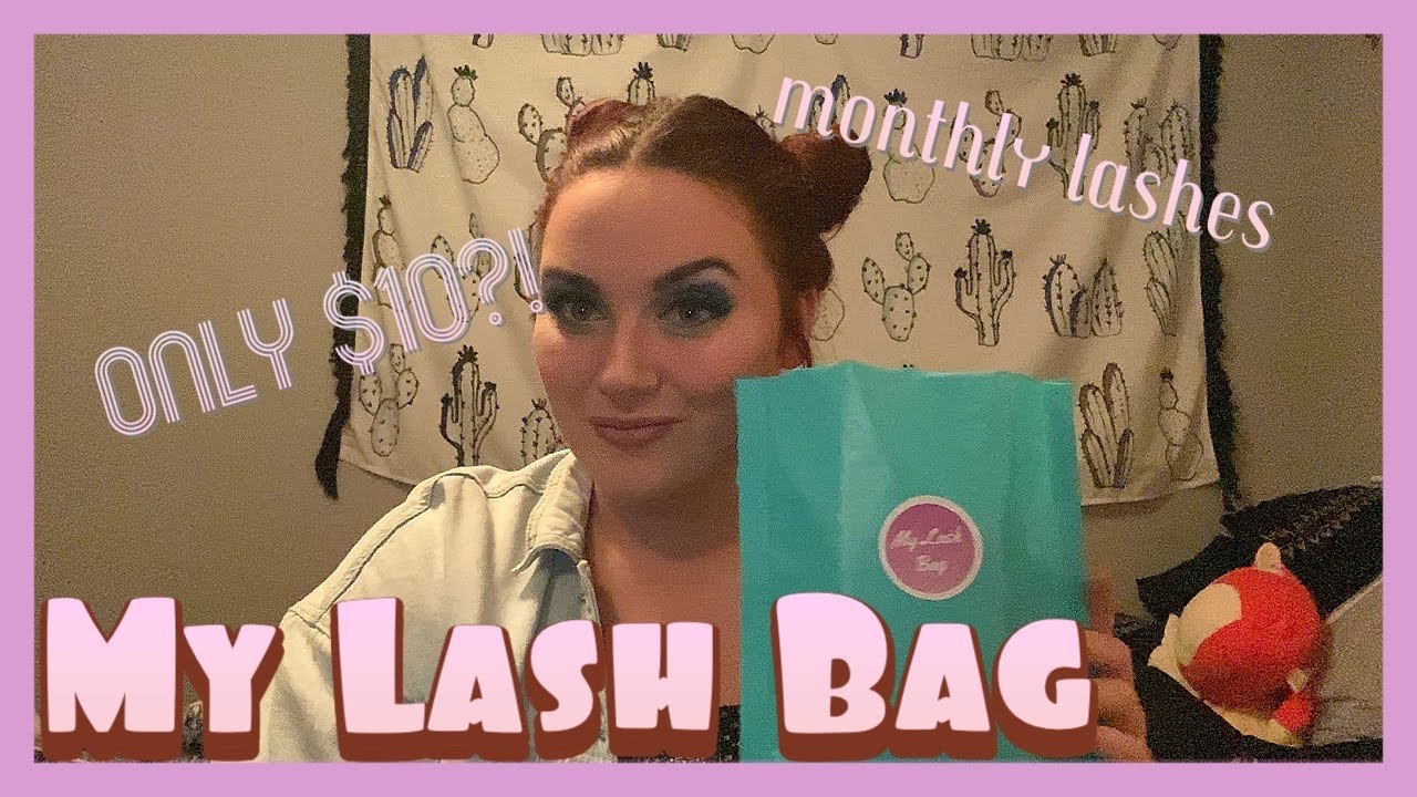 MONTHLY LASHES FOR $10 | My Lash Bag | March 2020 - YouTube