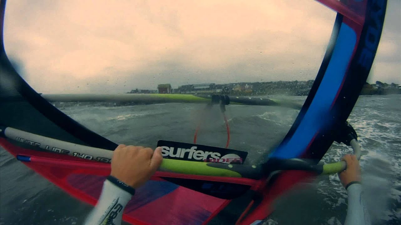 GoPro: freestyle surfing Wizard 2013 test - YouTube