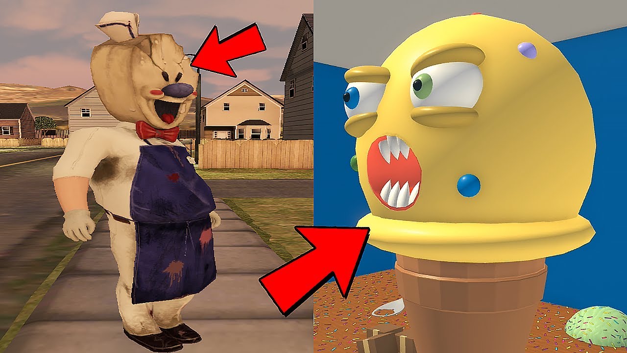 Funny moments in Ice Scream Horror Game || Experiments with Rod Episode ...