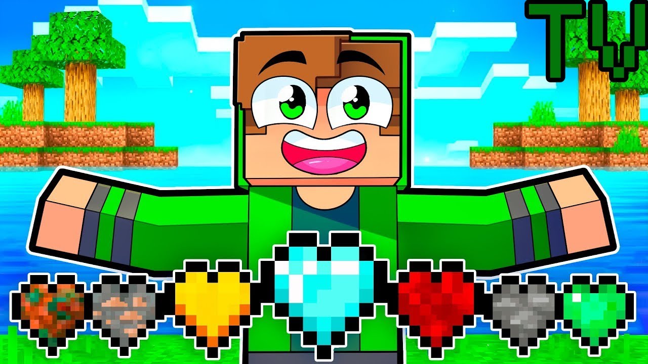 CADRES Conseguiu CORAÇÕES de MINÉRIOS com PODERES no Minecraft - YouTube