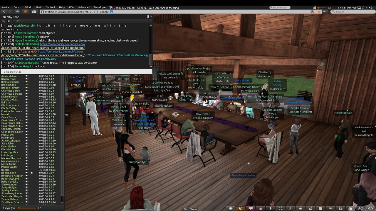Second Life Web User Group Meeting (2020-03-04) - YouTube