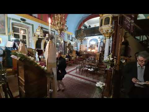 Η Ακολουθία των χαιρετισμων της θεοτοκου Δ! Στάση - YouTube