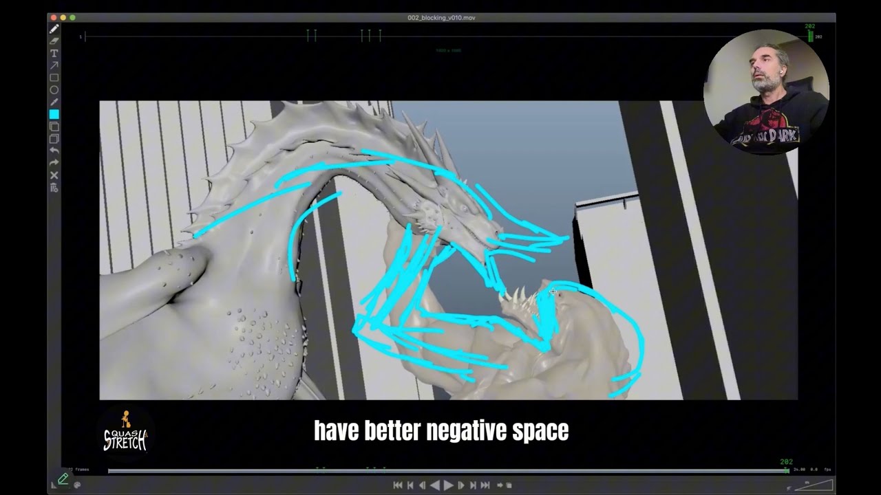 Mastering Strong Poses in 3D Creature Animation | Live Class Excerpt ...