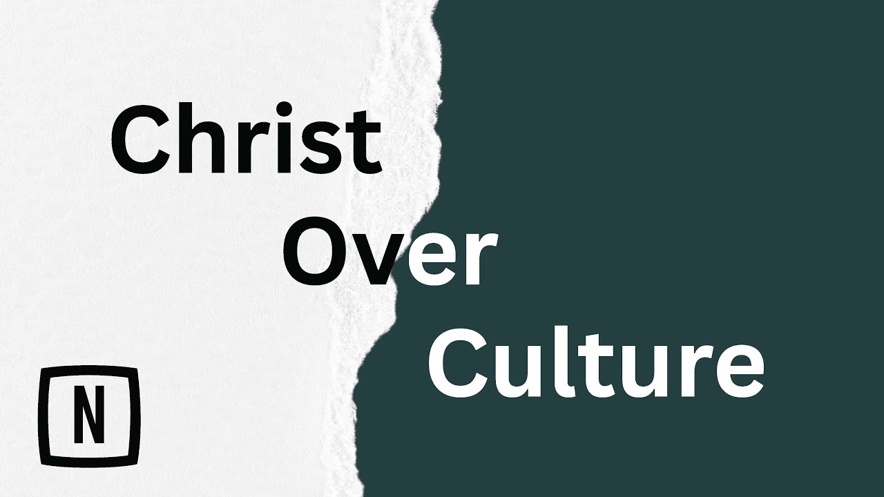 Christ Over Culture - Spirit Over Sin - YouTube