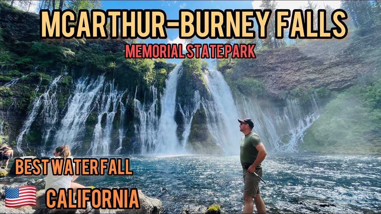 🇺🇸BURNEY FALLS THE MOST MAGICAL WATERFALL IN CALIFORNIA - YouTube