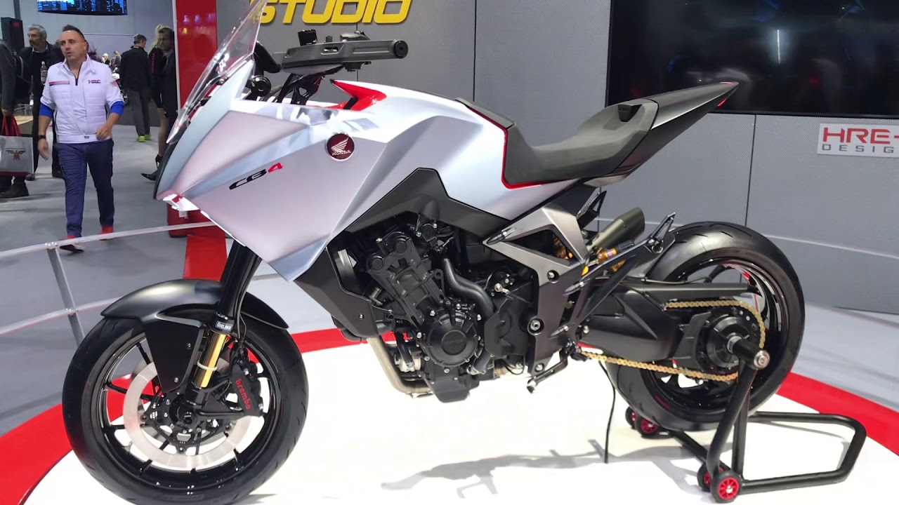 ถ้ามาแบบนี้งามจัด!!! Honda CB4X Concept Eicma 2019 - YouTube