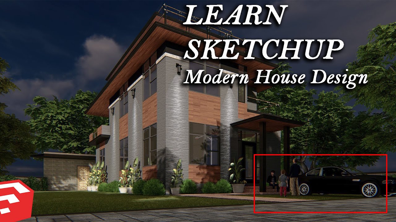 Sketchup Tutorial - Autocad to 3D Part - 2 - YouTube