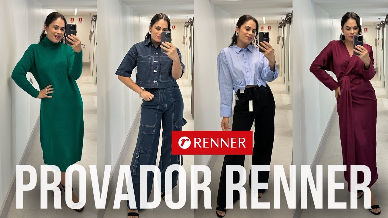 PROVADOR RENNER | NOVIDADES DA SEMANA 20%off cupom: ERICA pelo link ...