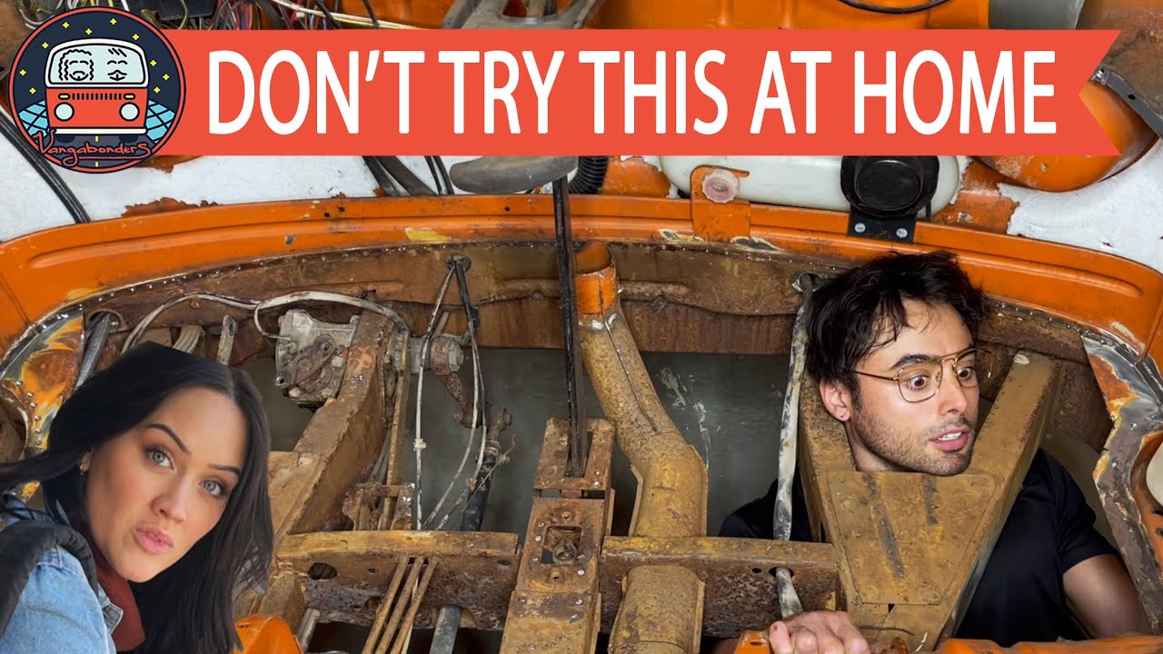 Removing a VW Bus Floor Pan | VW Bus Restoration Episode: 8 - YouTube