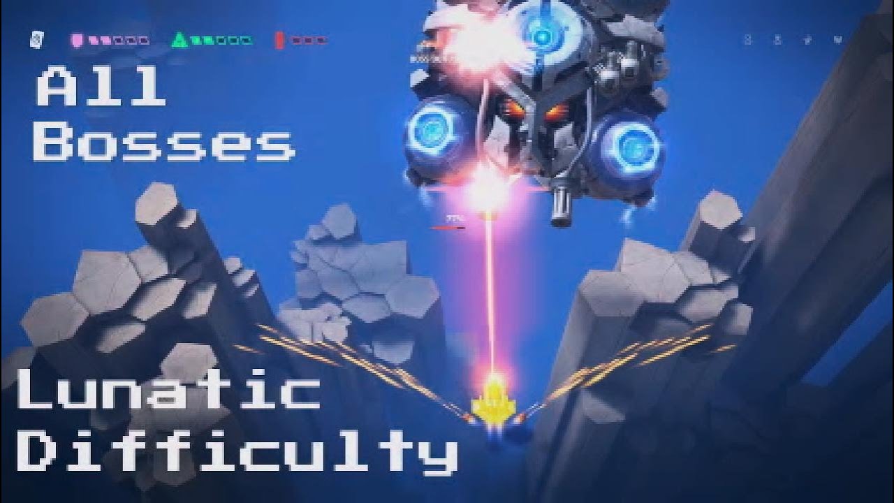 Sky Force Reloaded - All Bosses Nightmare Perfect (No Power Ups ...