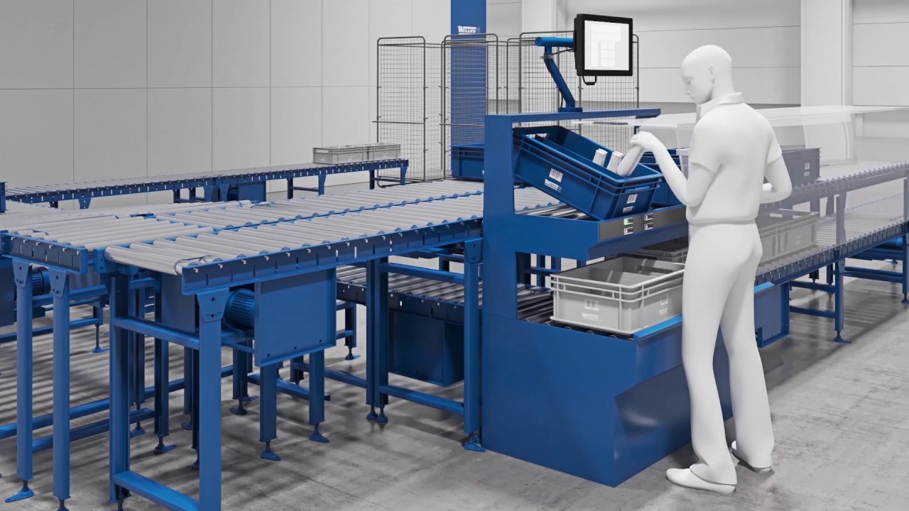 VERTIFLEX fully automatic box storage Compact Dynamic - YouTube