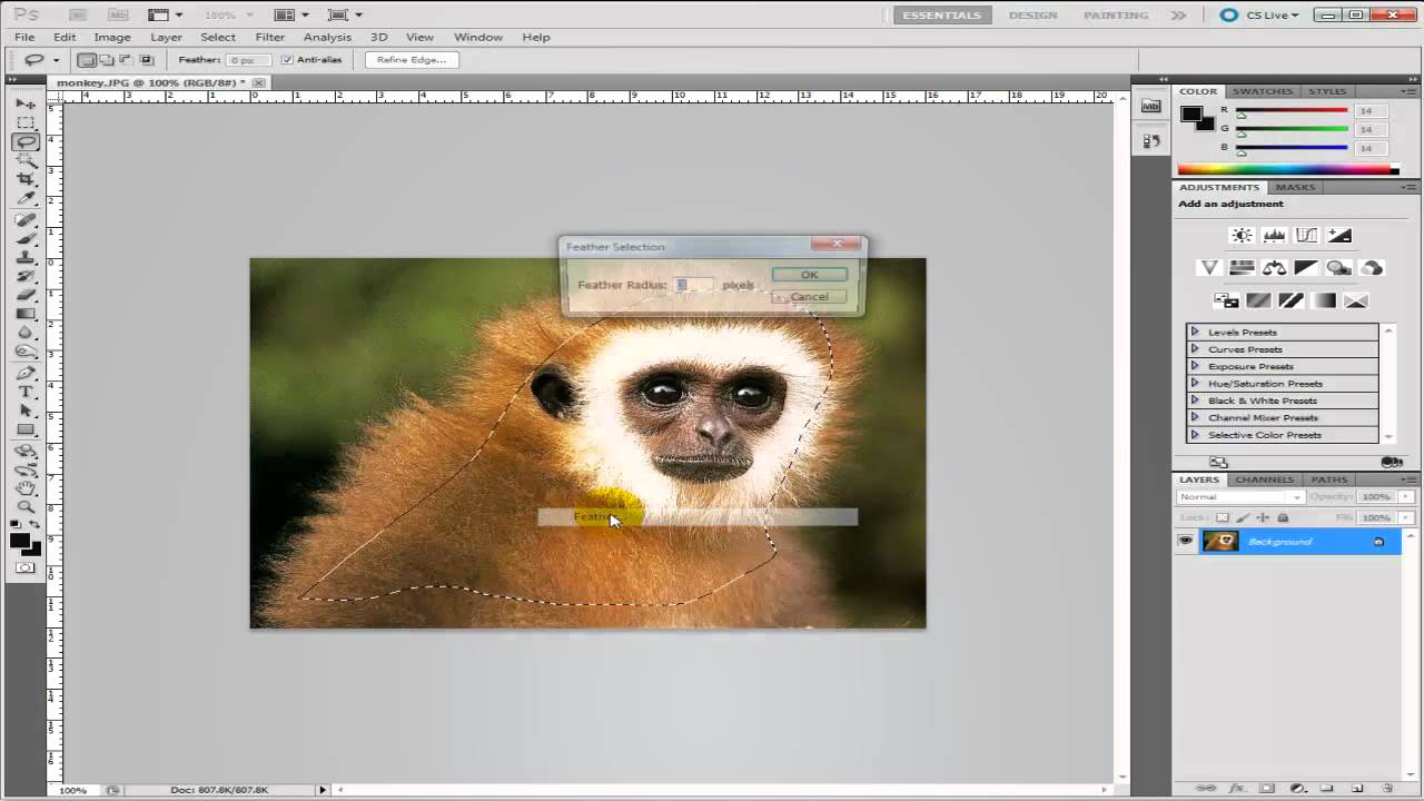 How To Blend Images Using The Feather Tool Photoshop CS5 YouTube how-to-blend-images-using-the-feather-tool-photoshop-cs5-youtube