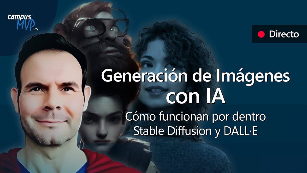 Generación de imágenes con IA: cómo funcionan por dentro Stable Diffusion y DALL-e - YouTube