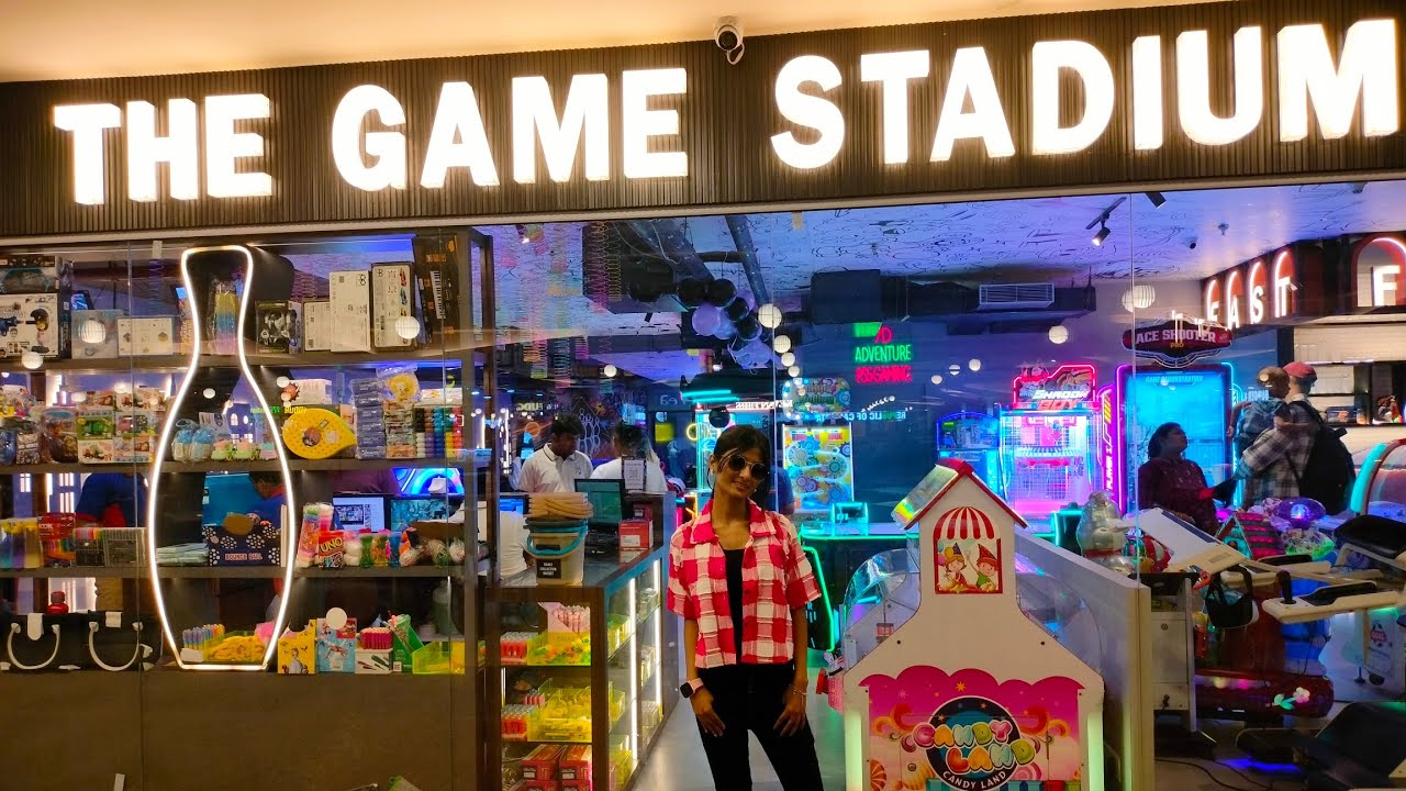 The Game Stadium in Avani Riverside Mall || Howrah || Gaming zone - YouTube