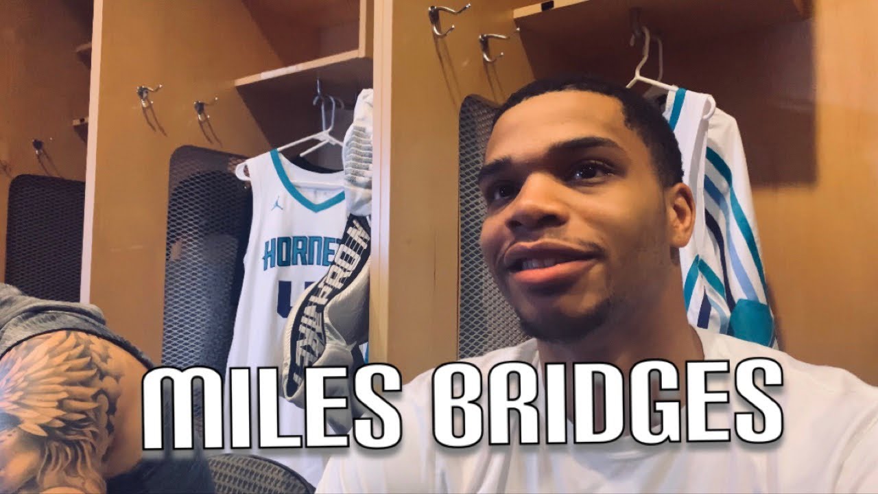 Miles Bridges Talks Dunk Contest , Lebron Sneakers, NBA 2k And Rookie ...