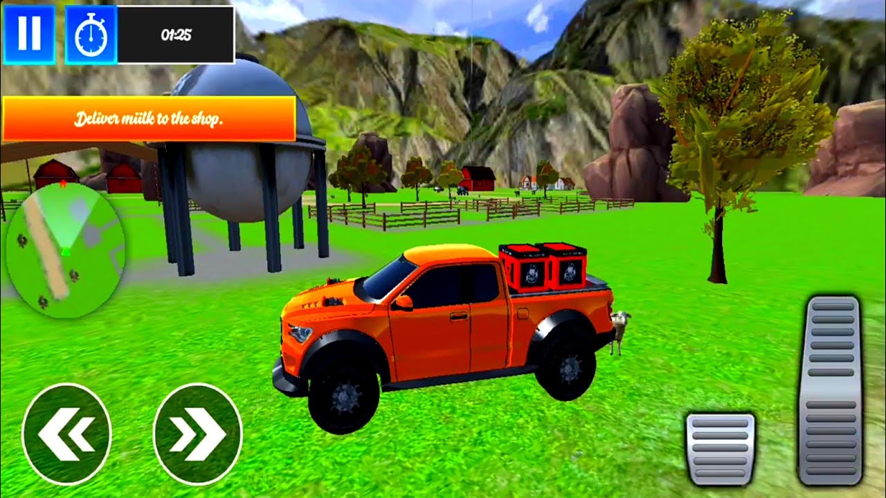 City Milk Car Transport Games : Milk Bike Delivery Games - Milk ...