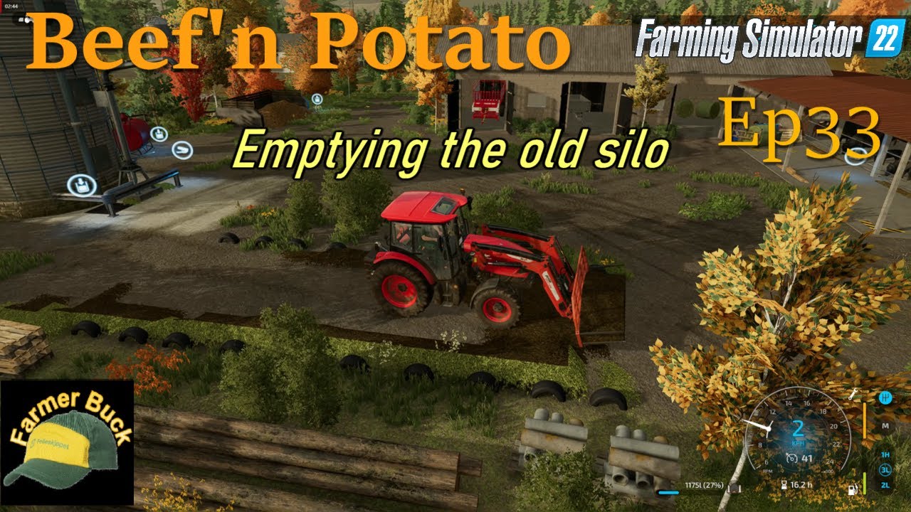 Largest maize harvest so far! | Semi Survival | Brzozówka | FS22| Beef ...