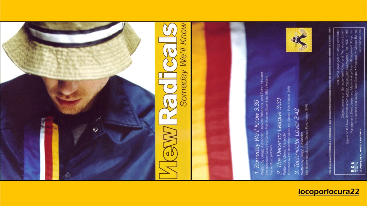 New Radicals - The Decency League - YouTube