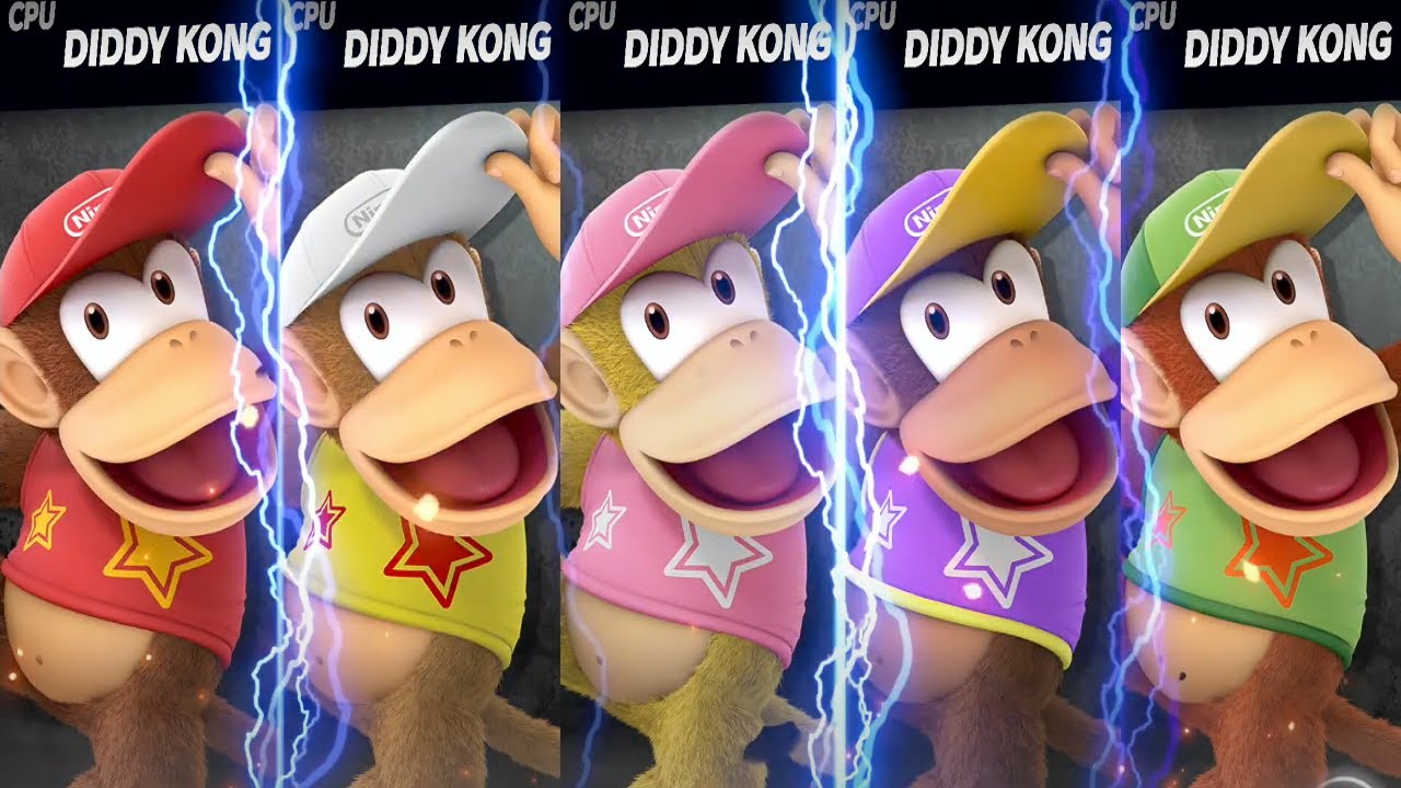 5 Diddy Kong - Super Smash Bros Ultimate - YouTube