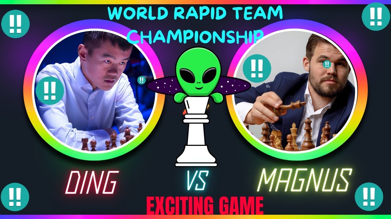 MAGNUS VS DING|WORLD RAPID CHAMPIONSHIP|@chess @GothamChess @GMHikaru ...