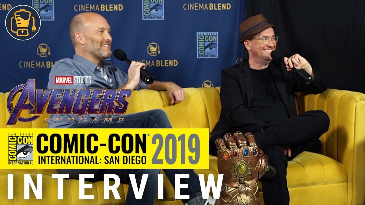 Avengers: Endgame Exclusive Interview with Christopher Markus & Stephen ...