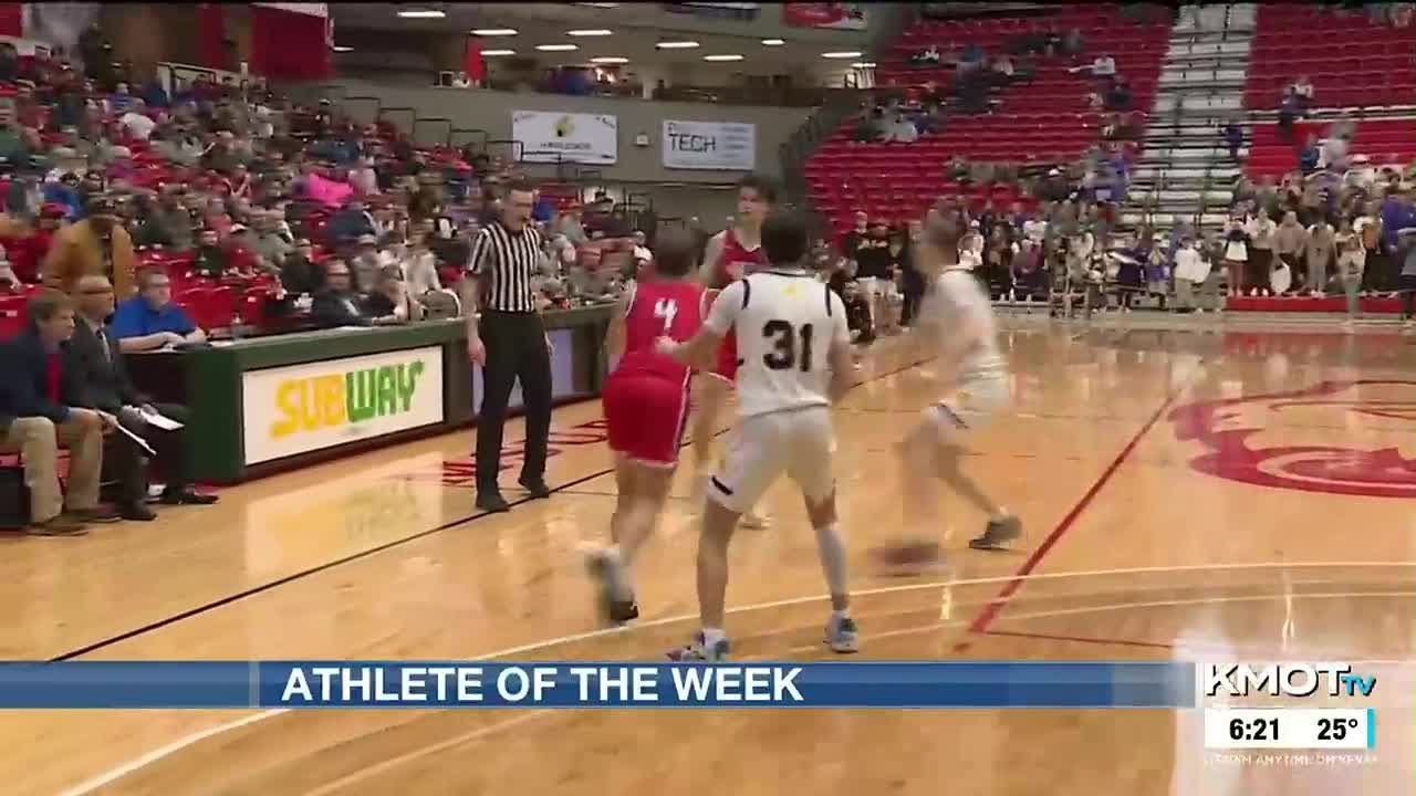 KMOT Athlete of the Week -Jake Schaffer - YouTube