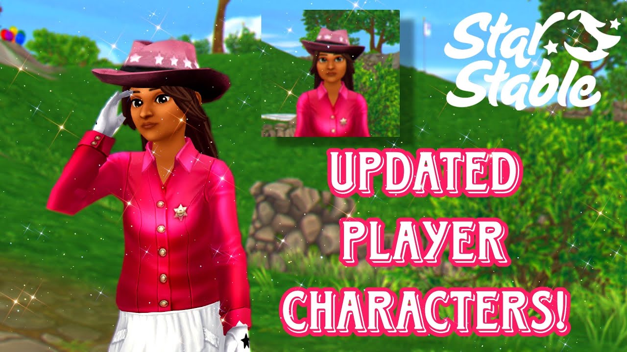 UPDATED PLAYER CHARACTERS are finally here! | Star Stable Update | Koko ...