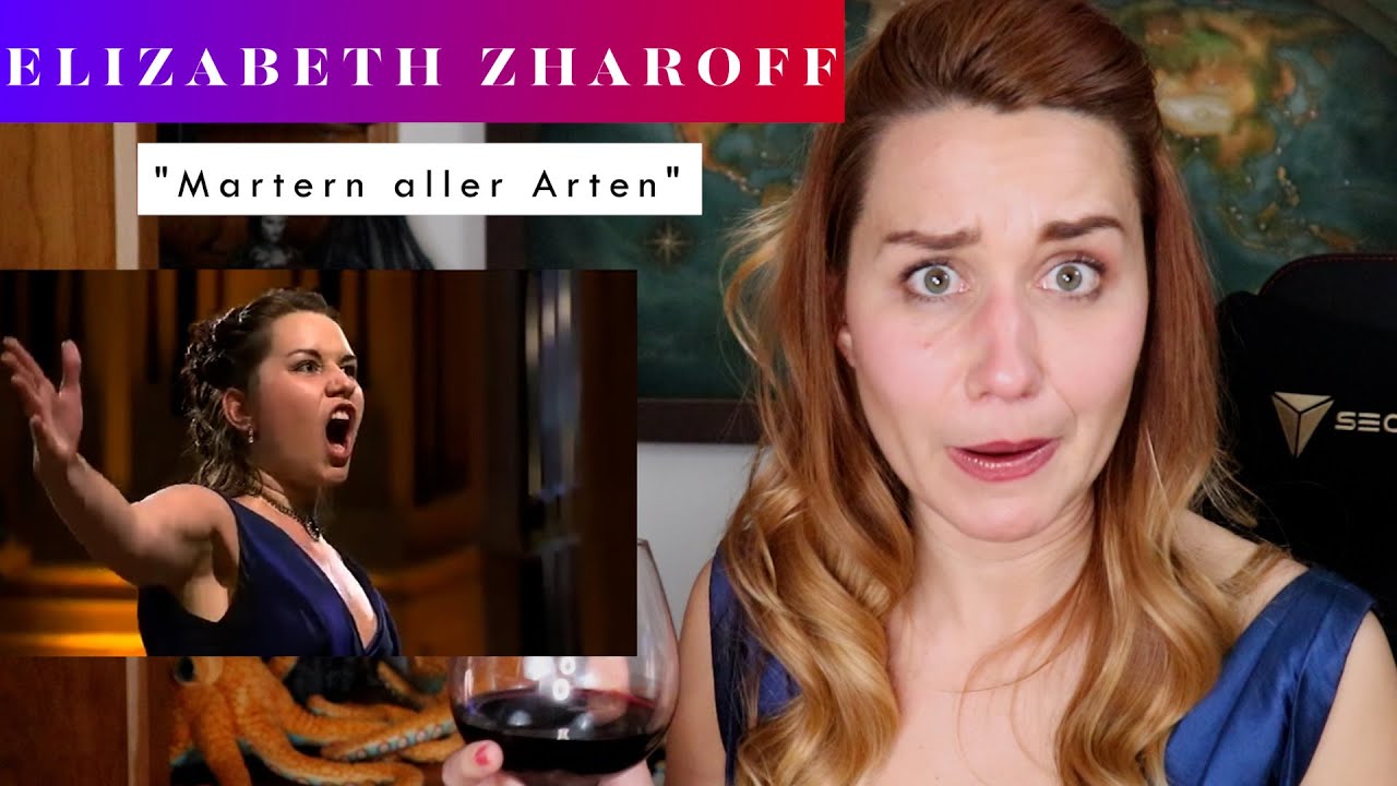 Elizabeth Zharoff "Martern aller Arten" REACTION & ANALYSIS by Vocal ...