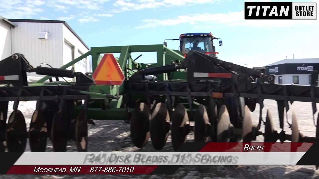 Brent CPC2007 - 7 shank, F&R Disk Gangs Disk Ripper Sold on ELS! - YouTube