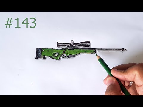 PUBG AWM MAGNUM DRAWING ( PUGB AWM MAGNUM ÇİZİMİ) #143