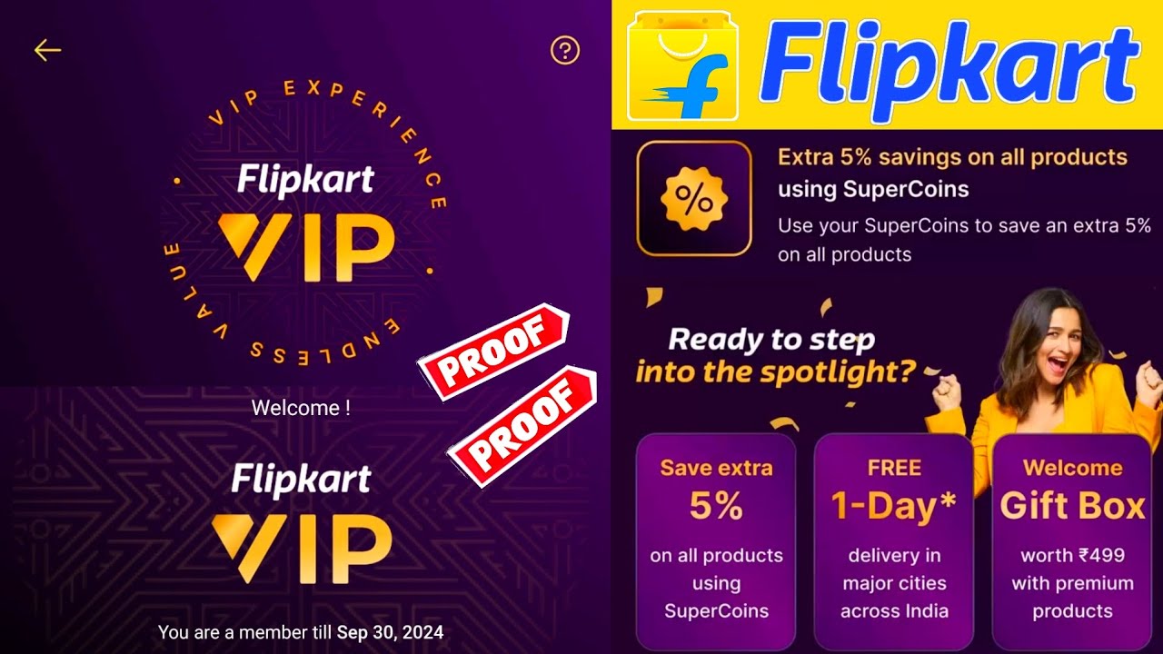 Get Free Flipkart VIP Pass ? Flipkart Vip All Benefits With Proof 🔥 ...
