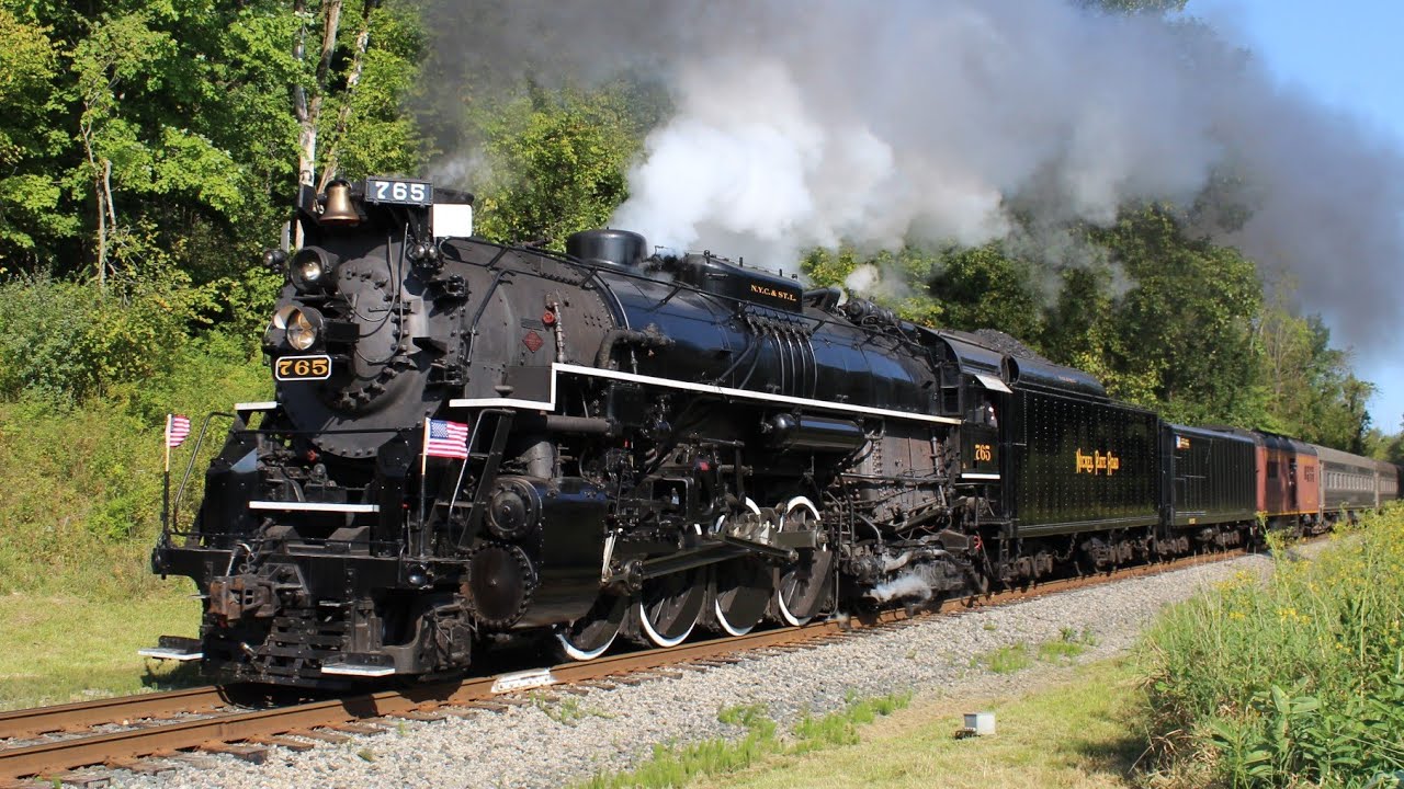 Chasing NKP 765 thru the Valley!!! CVSR Steam in the Valley 2021 ...