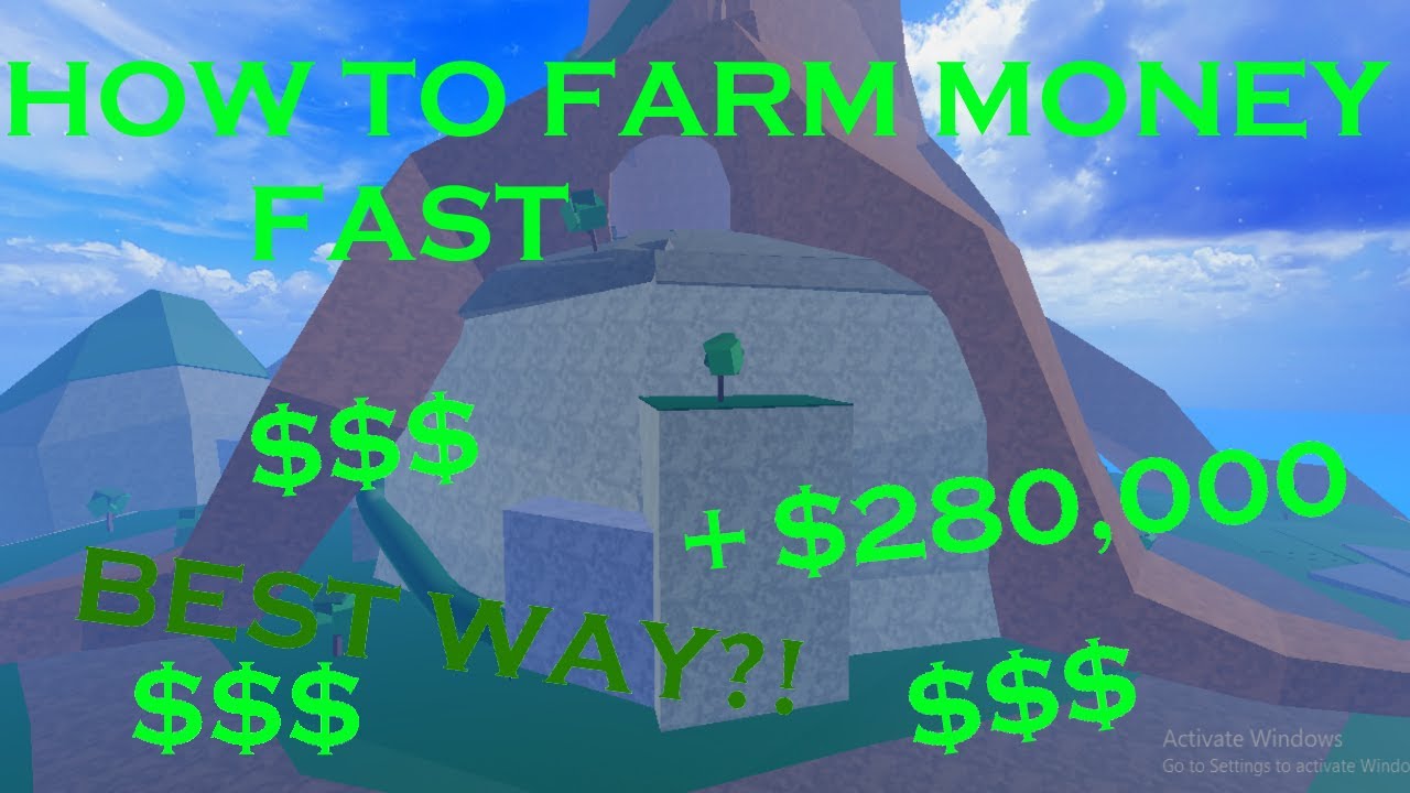 [ BloxFruits ] Best way to farm money in Sea 3?!? - YouTube