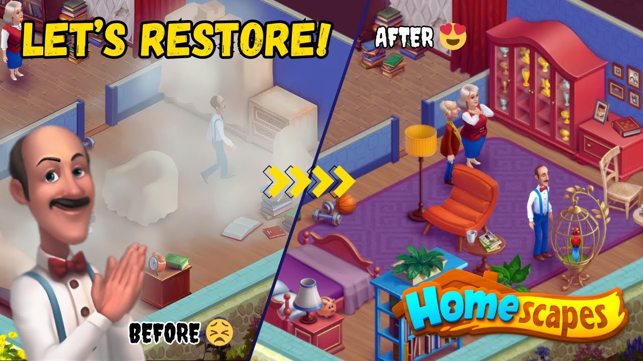Let’s Restore the Dream Home! | HOMESCAPE MOBILE Gameplay Adventure - YouTube