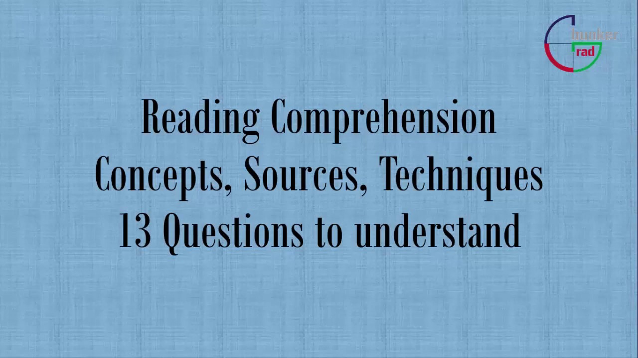 Lecture 5: RC(Reading Comprehension) (Part 1) - YouTube