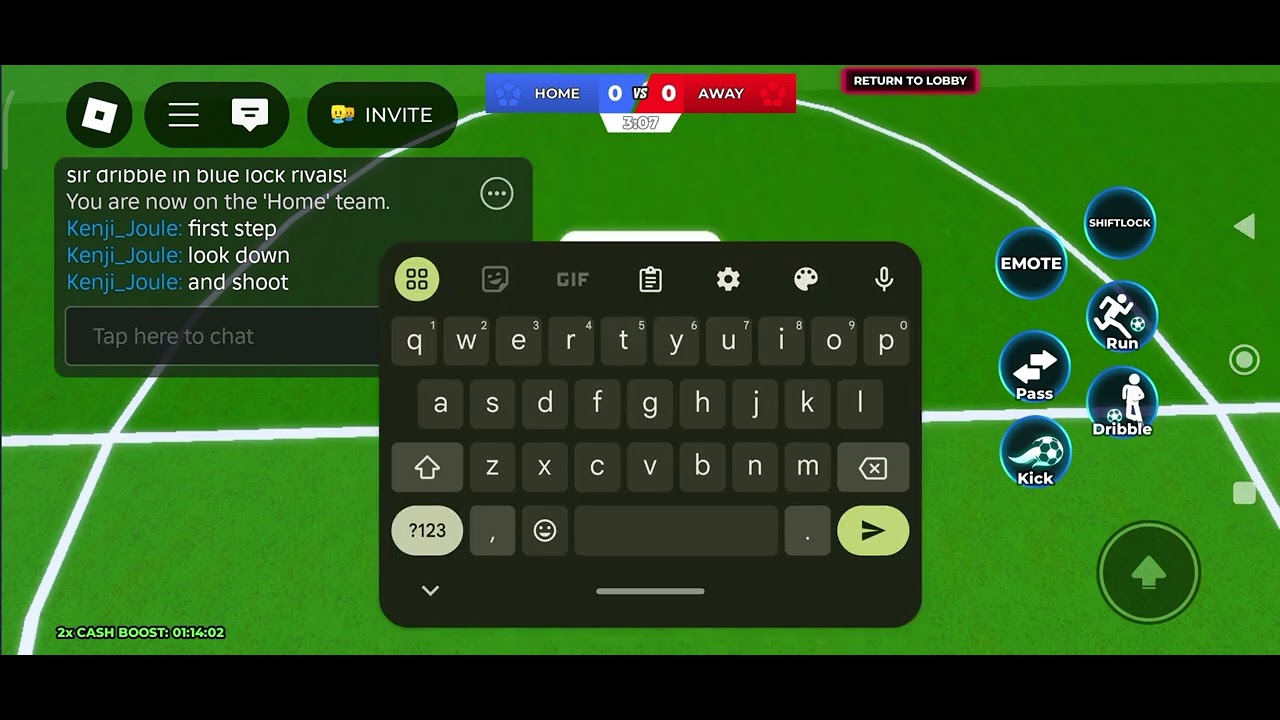 tutorial on how to air dribble in blue lock rivals - YouTube
