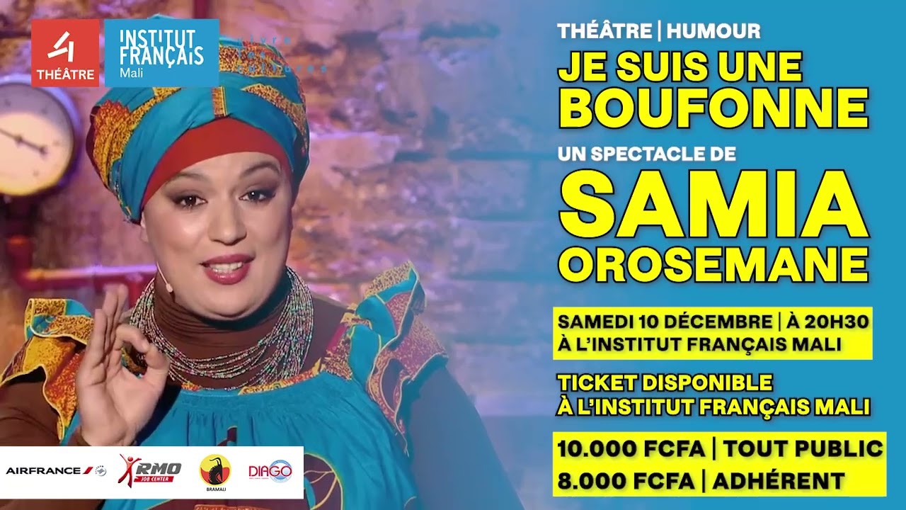 Samia Orosemane | Je suis une bouffonne - YouTube
