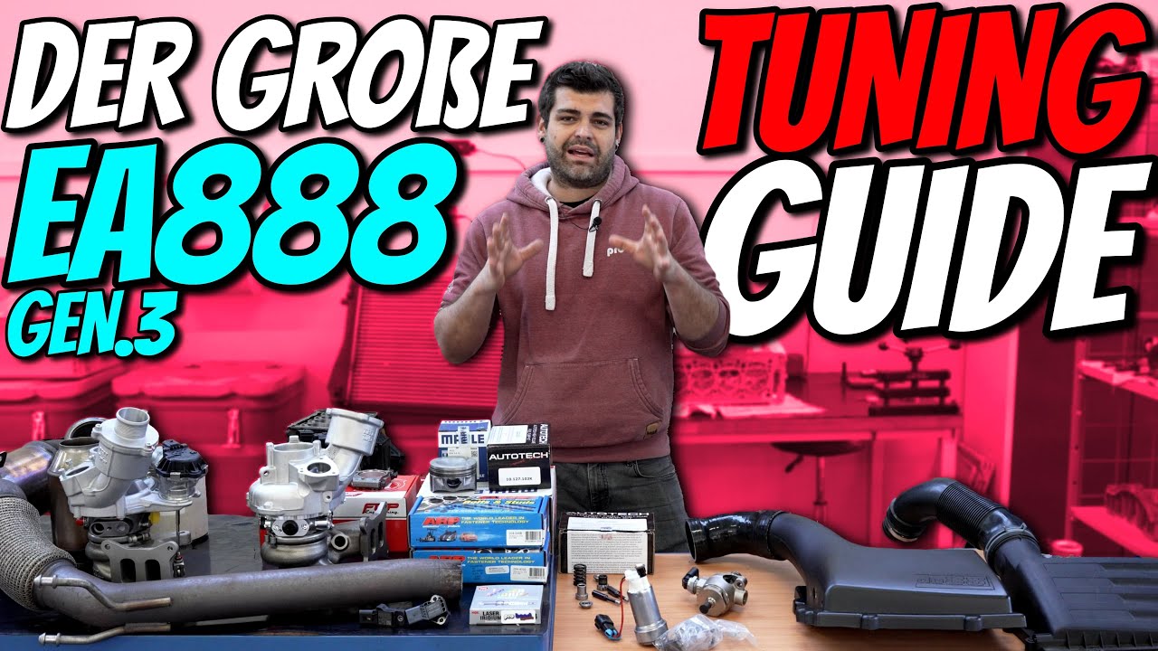 EA888Gen3 Tuning Guide - Welche Teile? Von Stufe 1 bis zum 500PS Umbau ...