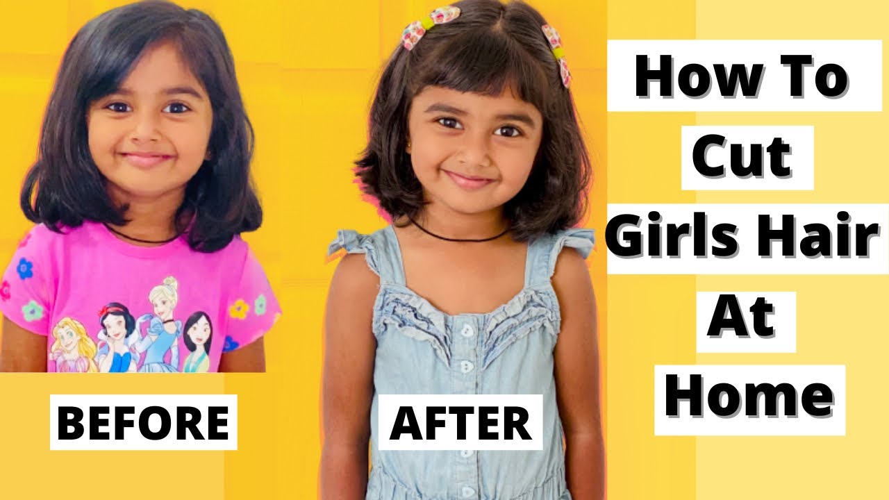 How To Do Kids Haircut At Home | Easy step by step haircut | Toddlers ...
