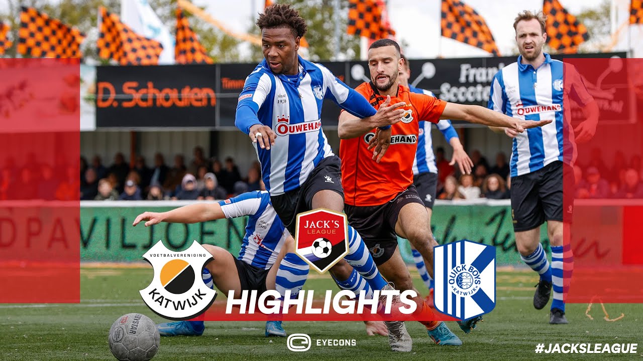 WIE WINT DE KATWIJKSE DERBY 🔥 | VV KATWIJK - QUICK BOYS | Jack's League ...