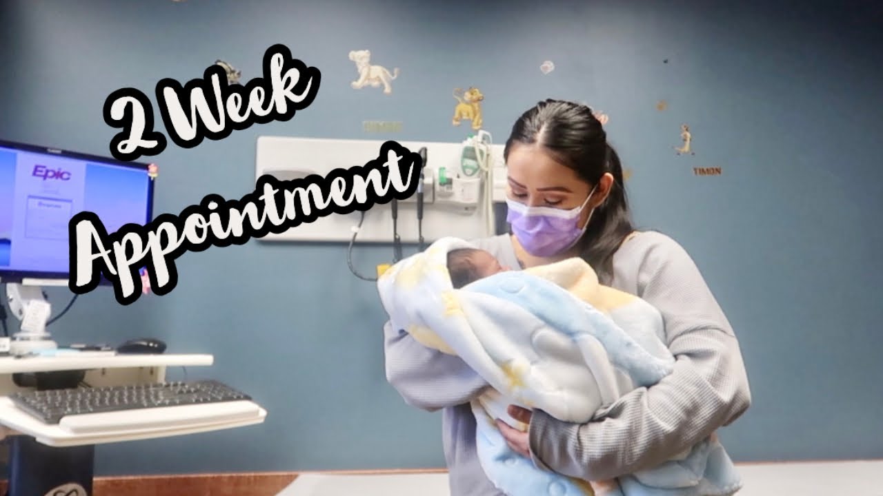 Newborn's 2 Week Appointment | Life As New Parents - YouTube
