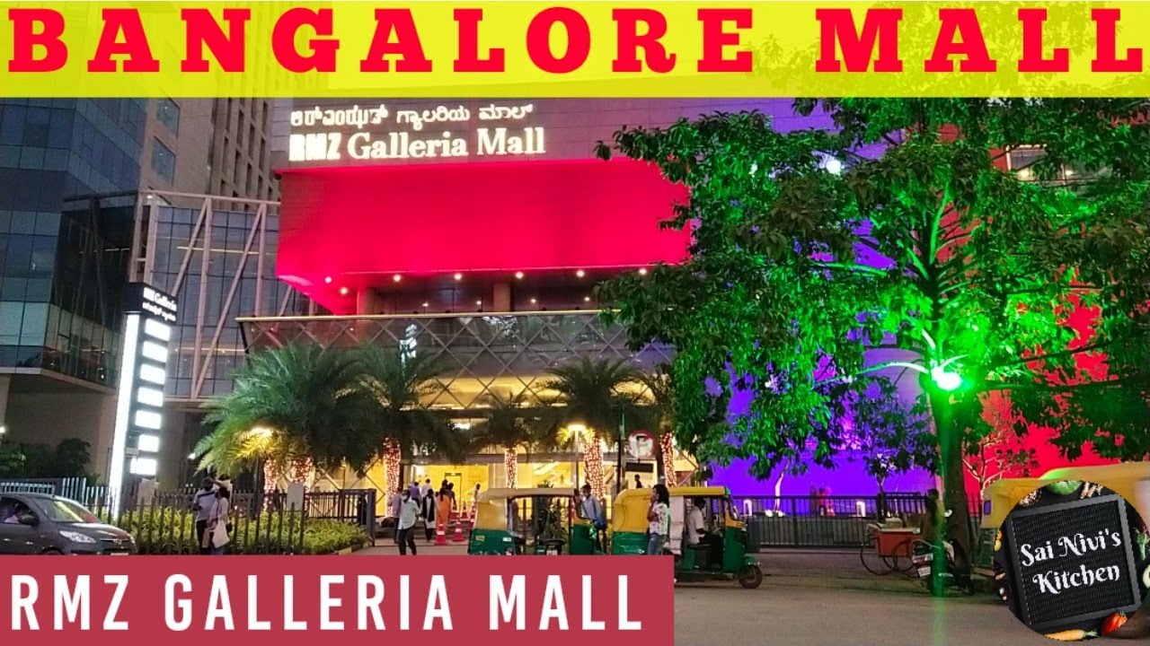 Bangalore North Largest Mall😎🤩RMZ Galleria Mall | Bangalore Mall | Mall ...