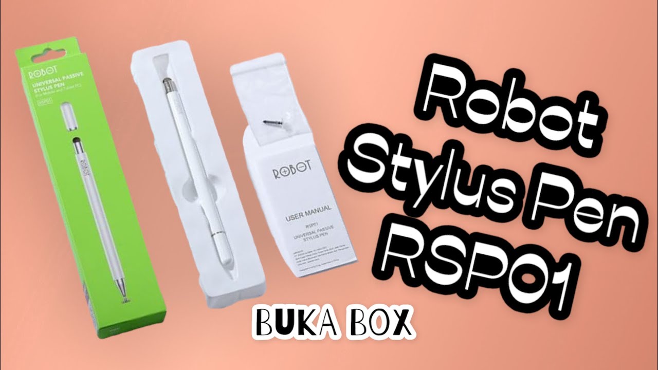 Robot Stylus Pen RSP01 | Buka Box - YouTube