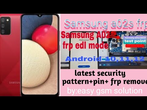 Samsung a02s android 11,12,13 latest unlock frp umt 1 click with test ...