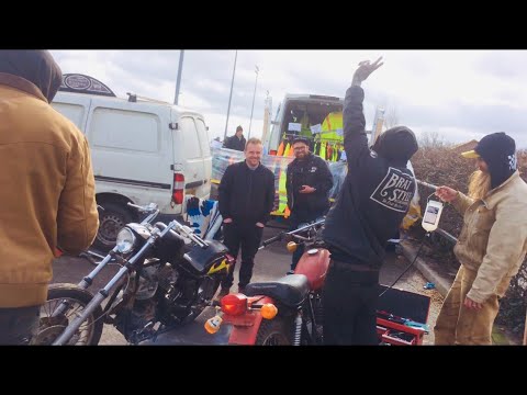 REVIVING a Harley Davidson with Kick-Start +Rev-Up & IV drip KEMPTON ...