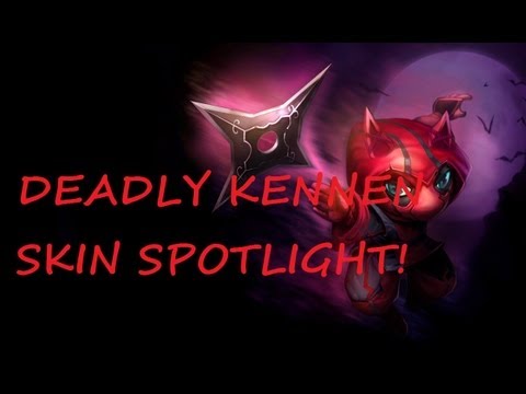 Deadly Kennen League of Legends Skin Spotlight - YouTube