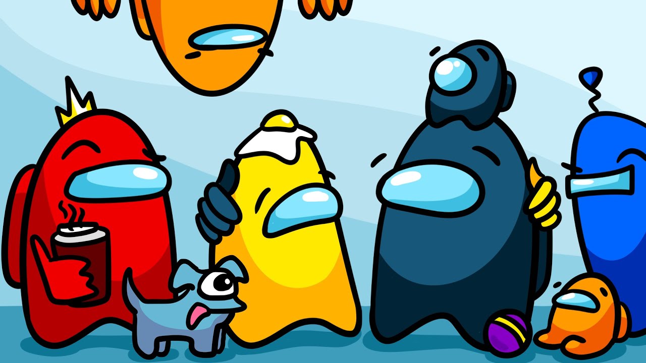 Among Us FAMILY life (Among Us animation) - YouTube